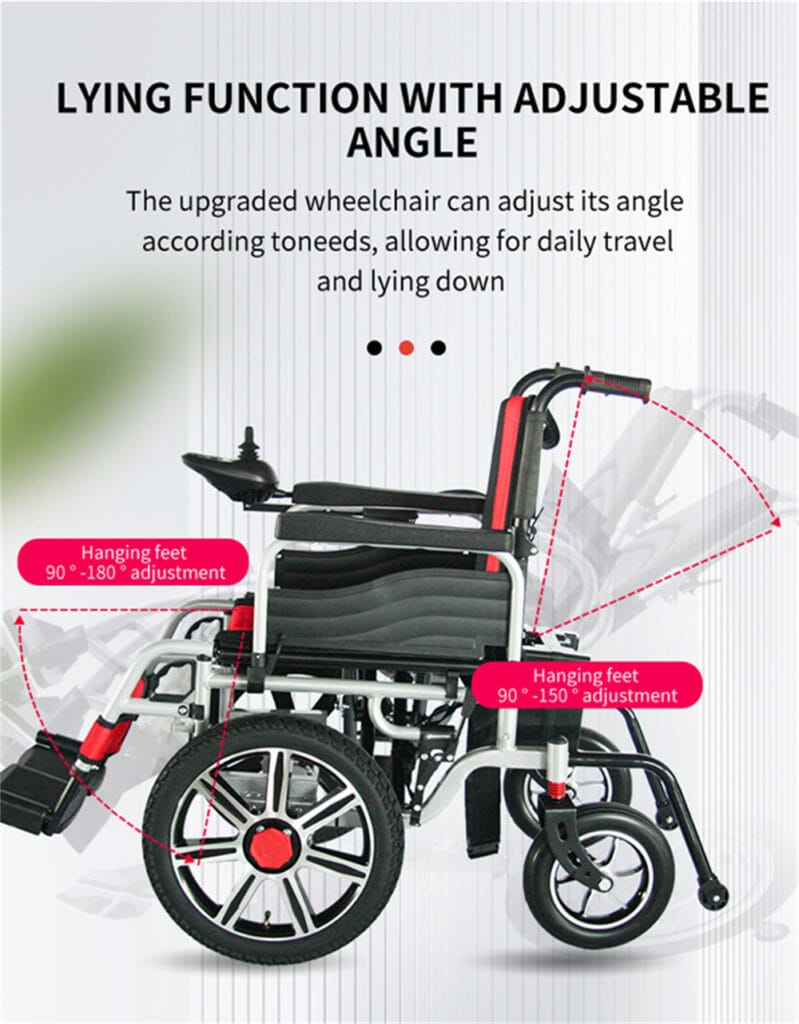 Portable Health Care Hospital Electric Wheelchair
